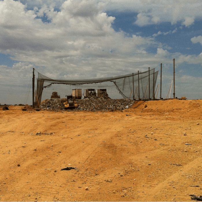 Quin Sports and Nets | Landfill Litter Netting